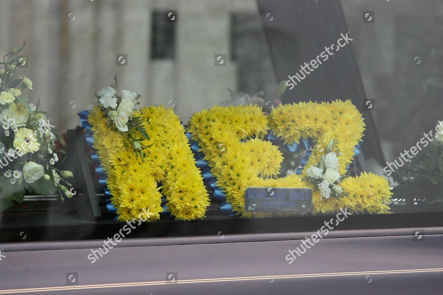 Hearse Carrying Meredith Kerchers Coffin Editorial Stock Photo - Stock ...