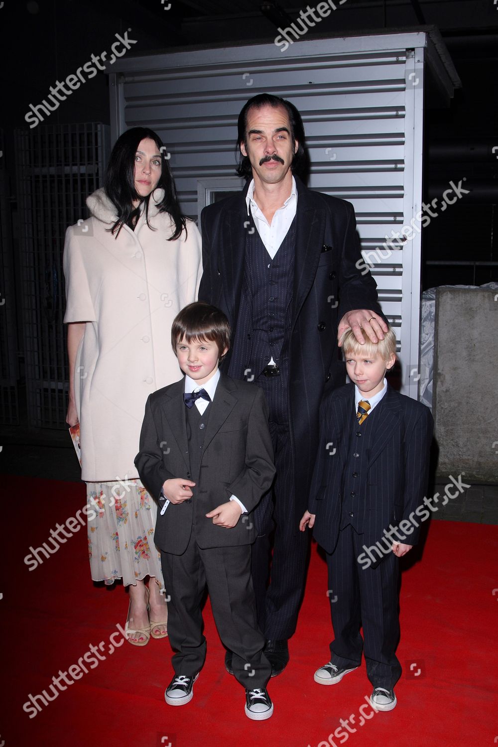 Nick Cave Susie Bick Sons Arthur Editorial Stock Photo - Stock Image ...
