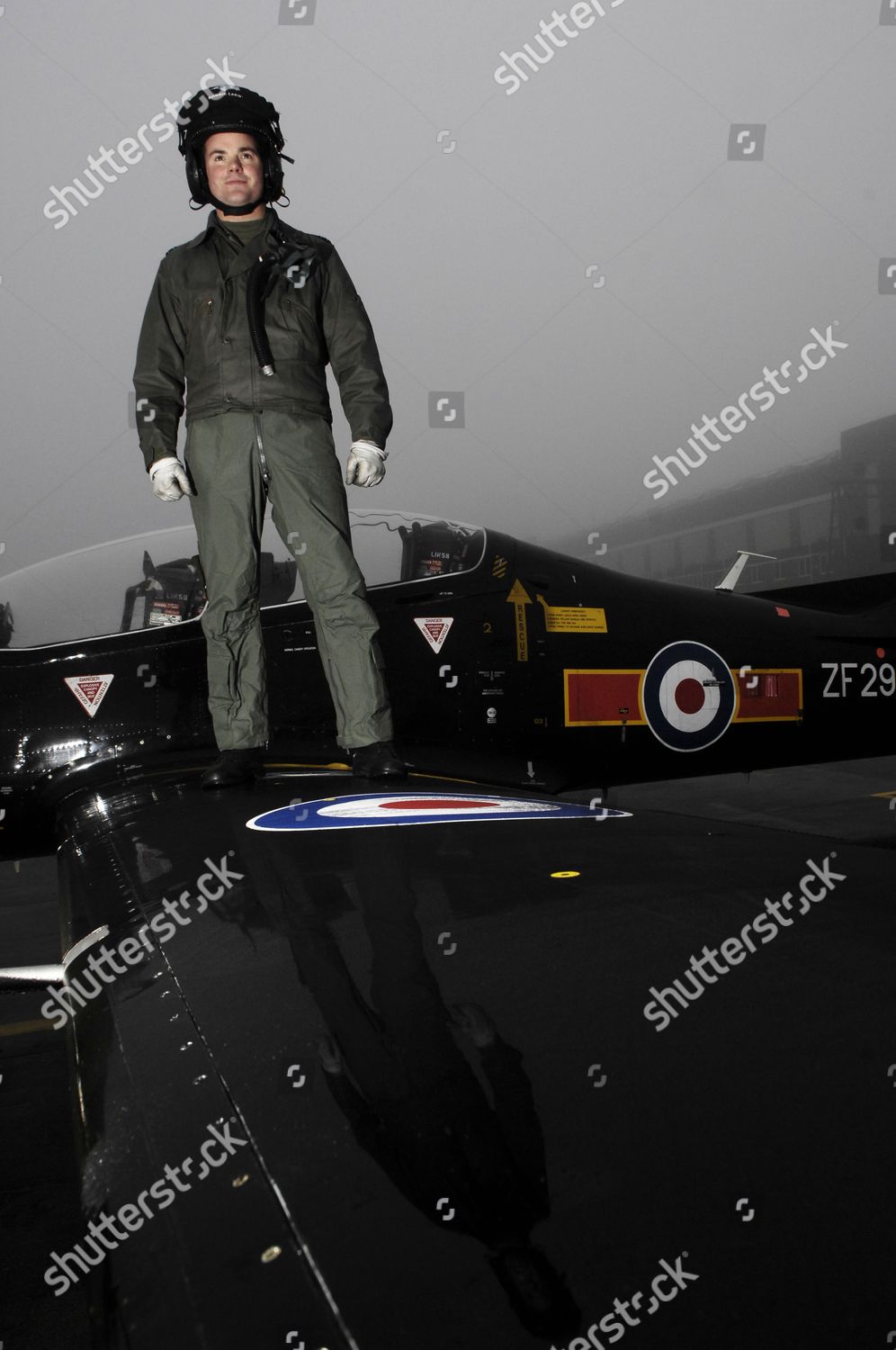 Raf Flying Training Instructor Flt Lt Editorial Stock Photo - Stock ...