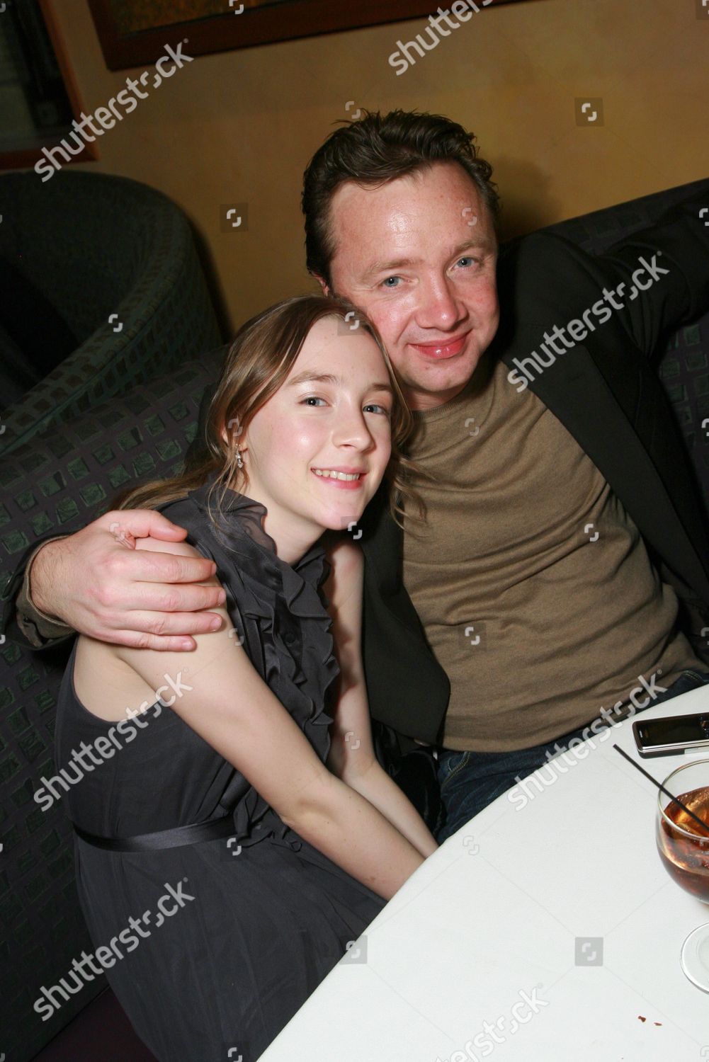 Saoirse Ronan Father Paul Ronan Editorial Stock Photo - Stock Image ...