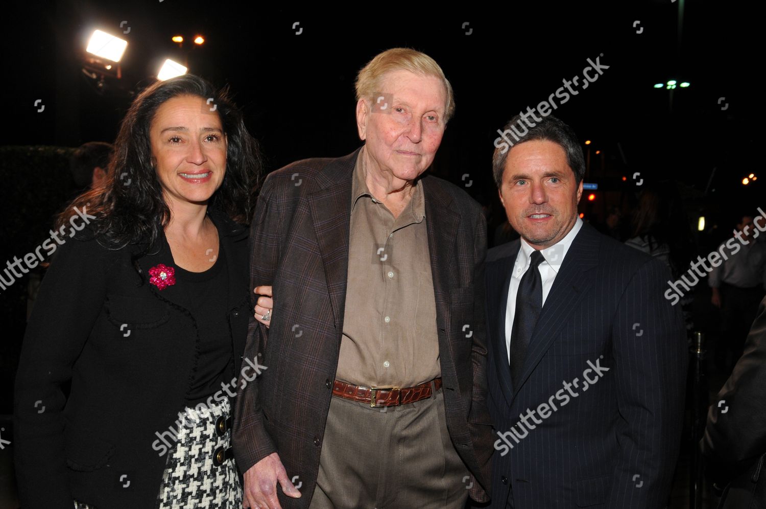Paula Redstone Sumner Redstone Brad Grey Editorial Stock Photo - Stock ...