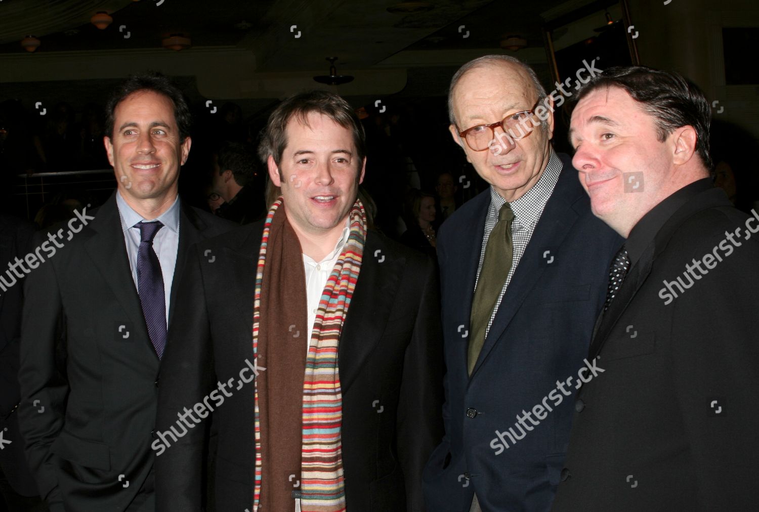 Jerry Seinfeld Matthew Broderick Neil Simon Editorial Stock Photo ...