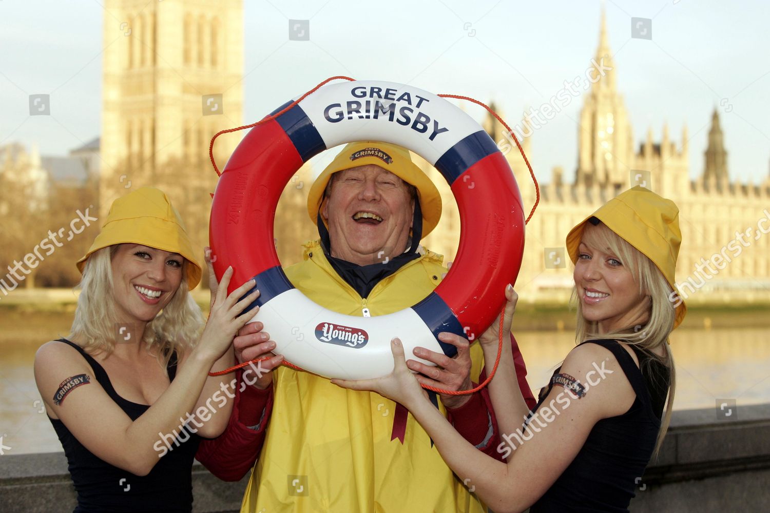 Grimsby Mp Austin Mitchell Grimsby Girls Editorial Stock Photo - Stock ...