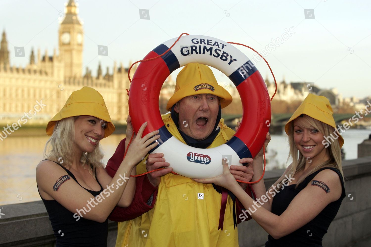Grimsby Mp Austin Mitchell Grimsby Girls Editorial Stock Photo - Stock ...