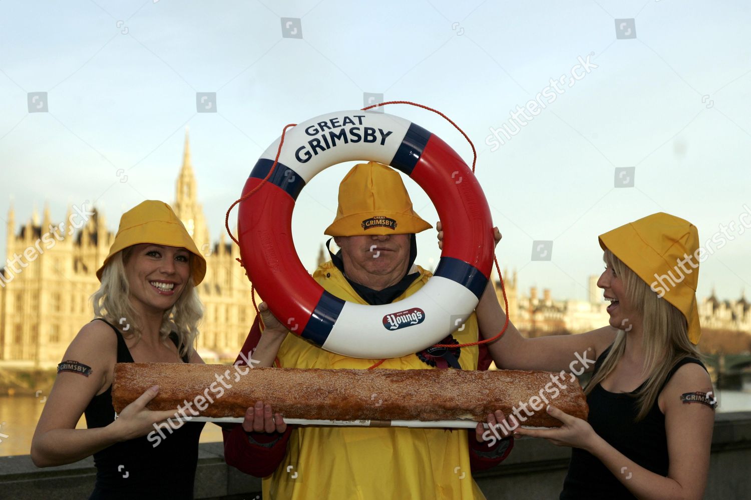 Grimsby Mp Austin Mitchell Grimsby Girls Editorial Stock Photo - Stock ...