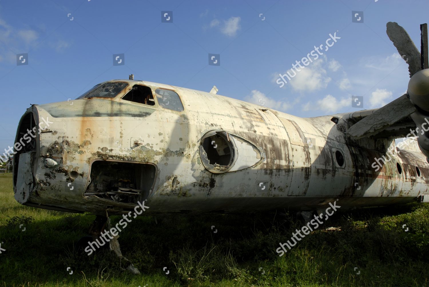 Former Cuban Plane Left Pearls Airport Editorial Stock Photo - Stock ...