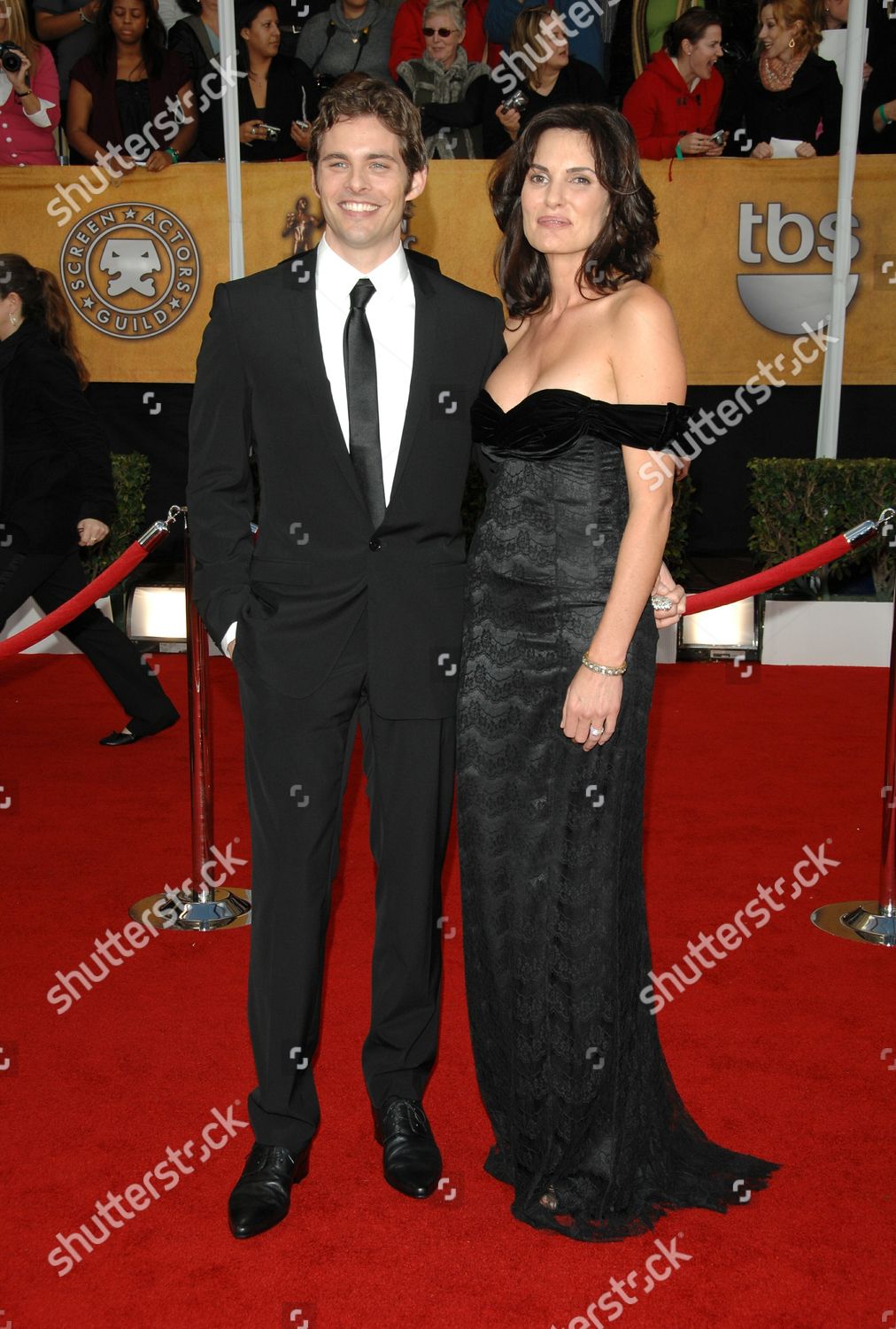 James Marsden Wife Lisa Linde Editorial Stock Photo - Stock Image ...