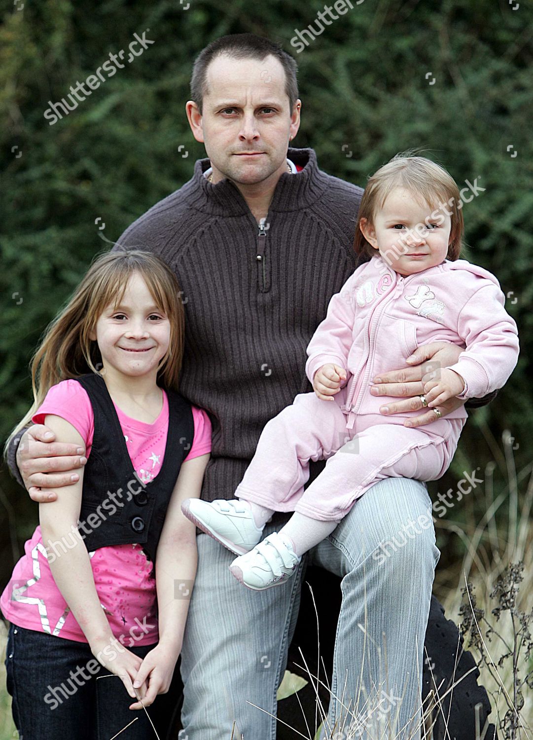 Husband Father Martyn Allard His Two Editorial Stock Photo - Stock ...