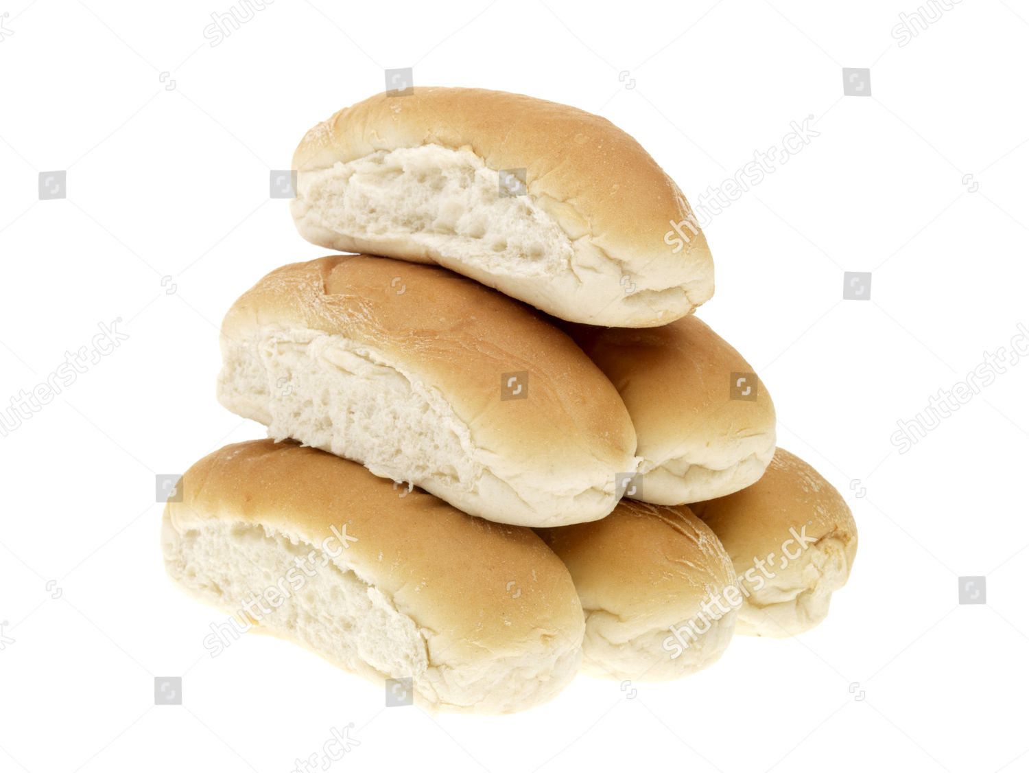 White Bread Finger Rolls Editorial Stock Photo - Stock Image | Shutterstock