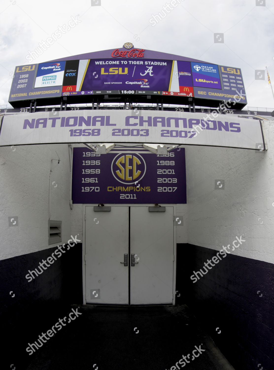 View Lsu Tigers Locker Room Tunnel Editorial Stock Photo - Stock Image ...
