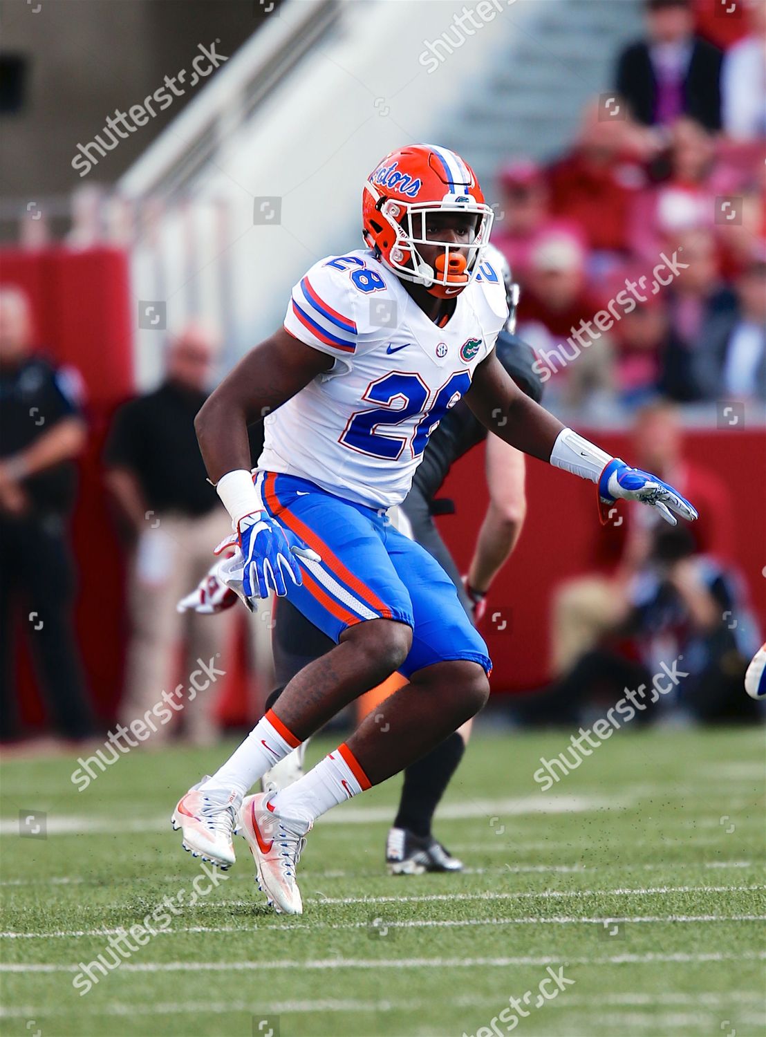 Florida Line Backer Kylan Johnson 28 Editorial Stock Photo - Stock ...