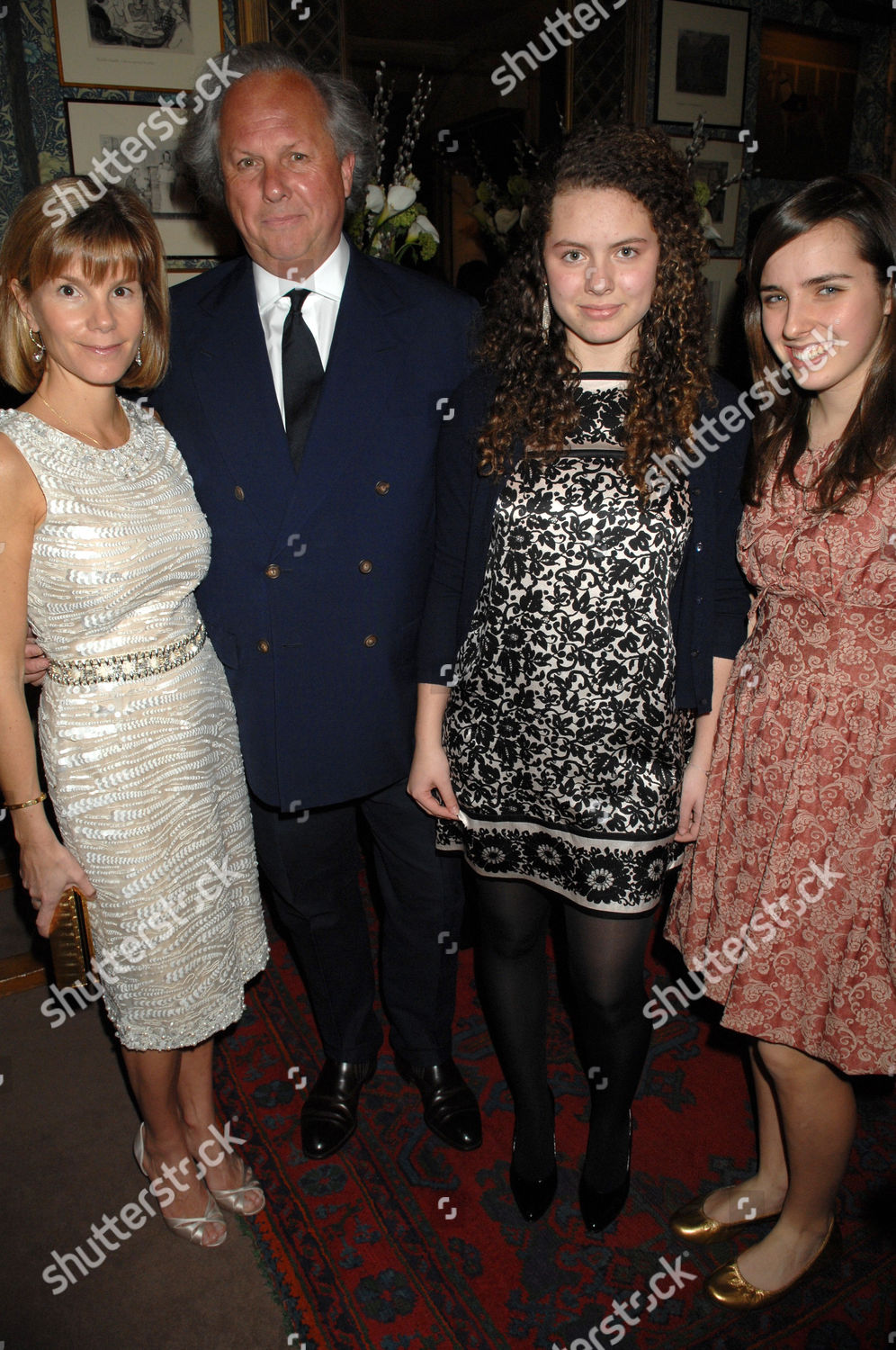 GRAYDON CARTER EDITOR VANITY FAIR WIFE Editorial Stock Photo - Stock ...