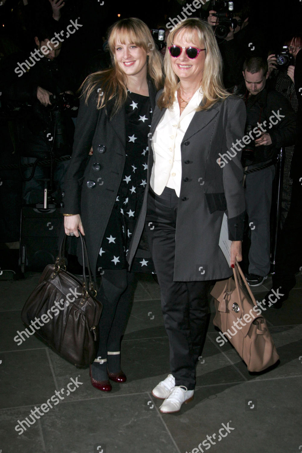 Twiggy Lawson Her Daughter Carly Witney Editorial Stock Photo - Stock ...