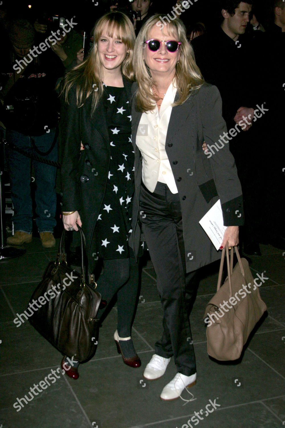 Twiggy Lawson Her Daughter Carly Witney Editorial Stock Photo - Stock ...