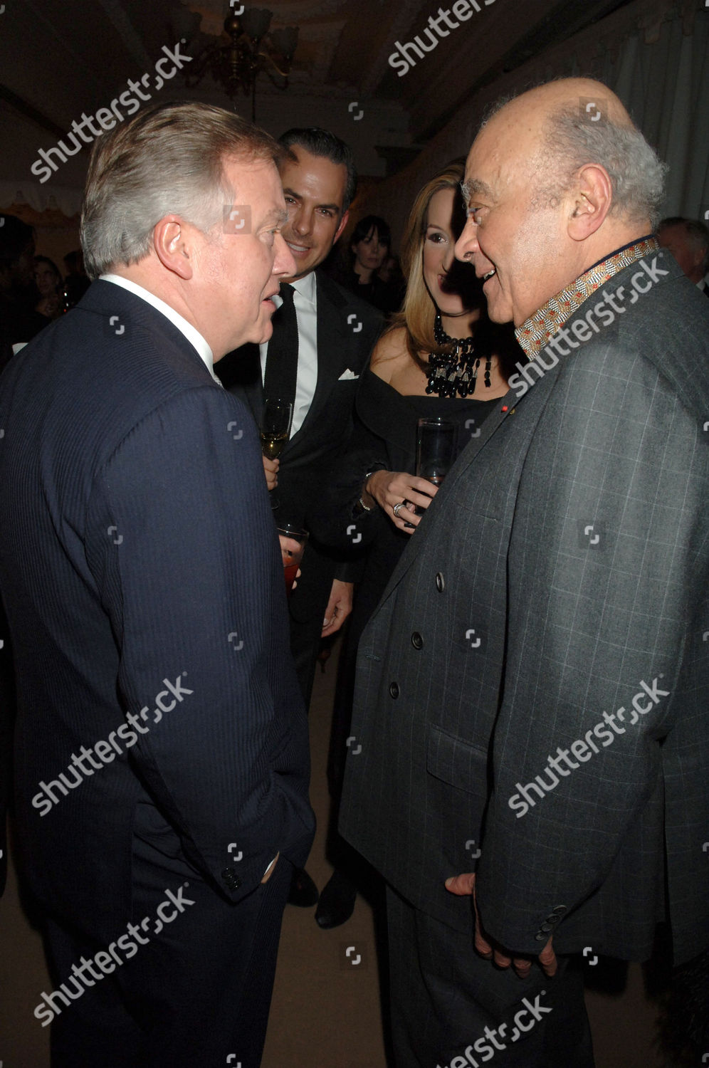 Sir Anthony Bamford Mohamed Al Fayed Editorial Stock Photo - Stock ...