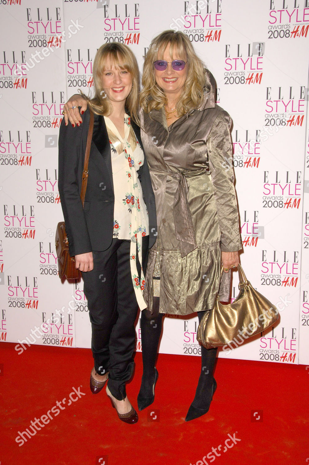 Twiggy Lawson Her Daughter Carly Witney Editorial Stock Photo - Stock ...
