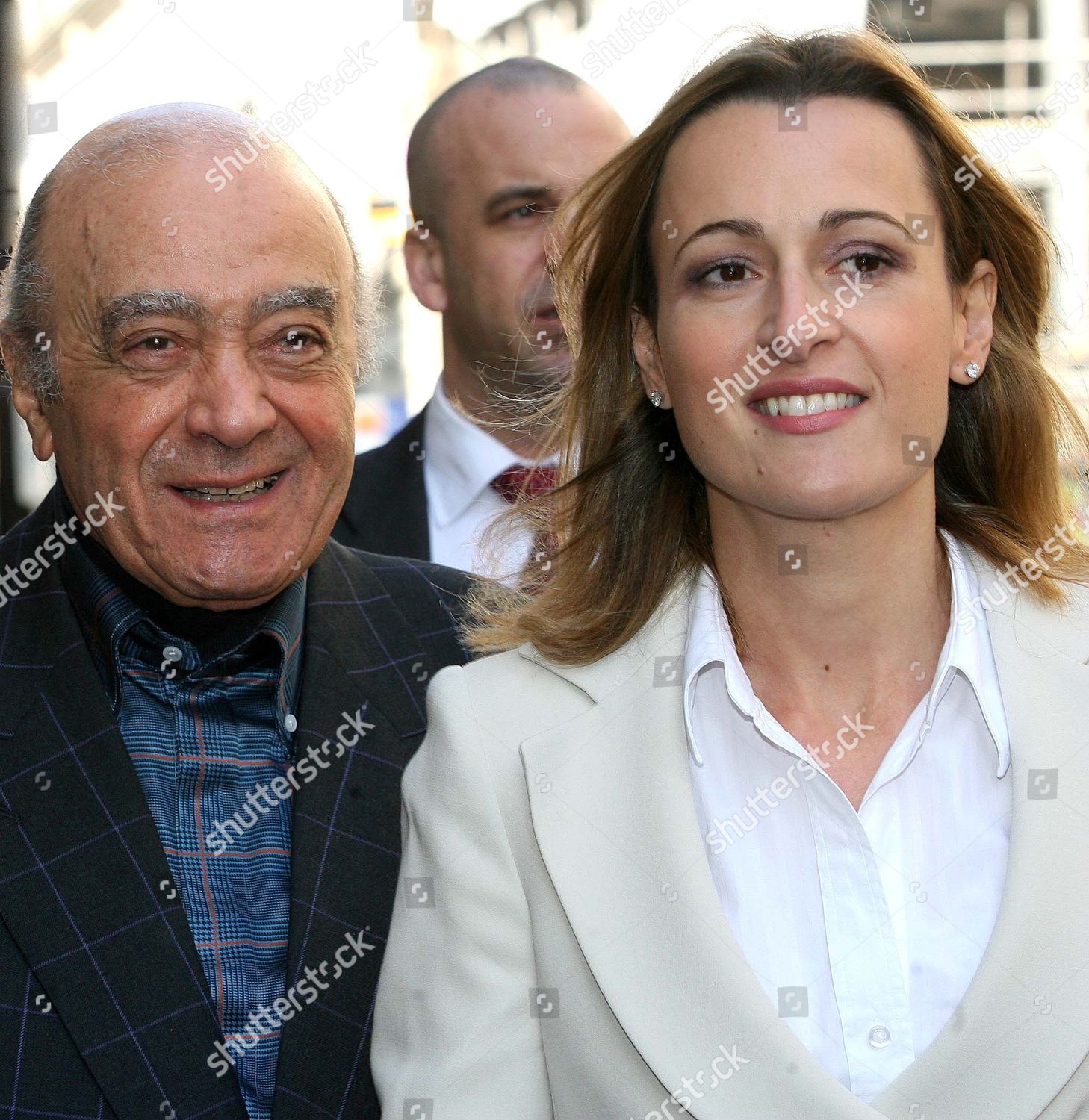 Mohamed Al Fayed His Assistant Katherine Editorial Stock Photo - Stock ...