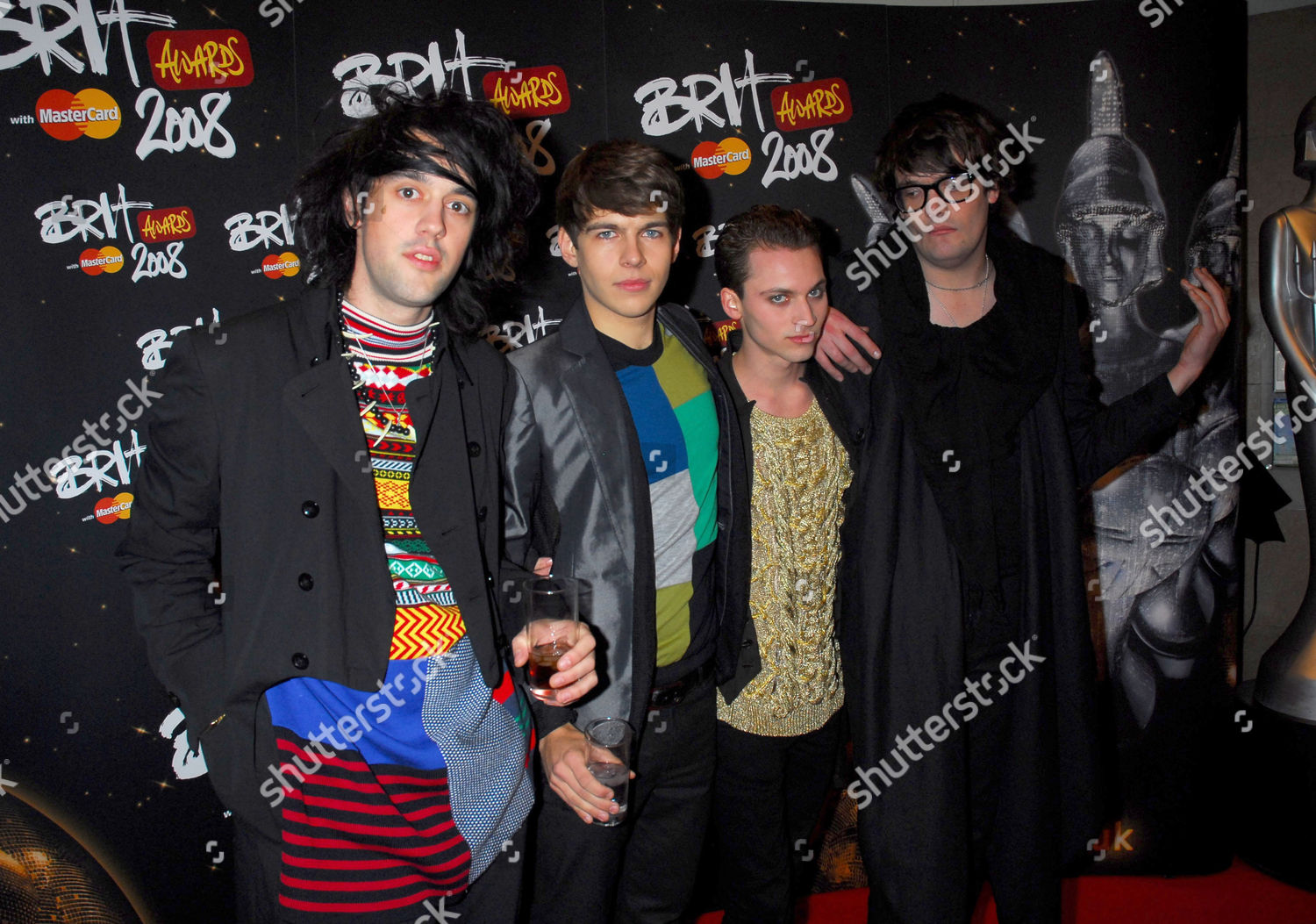 Klaxons Jamie Reynolds James Righton Steffan Editorial Stock Photo ...