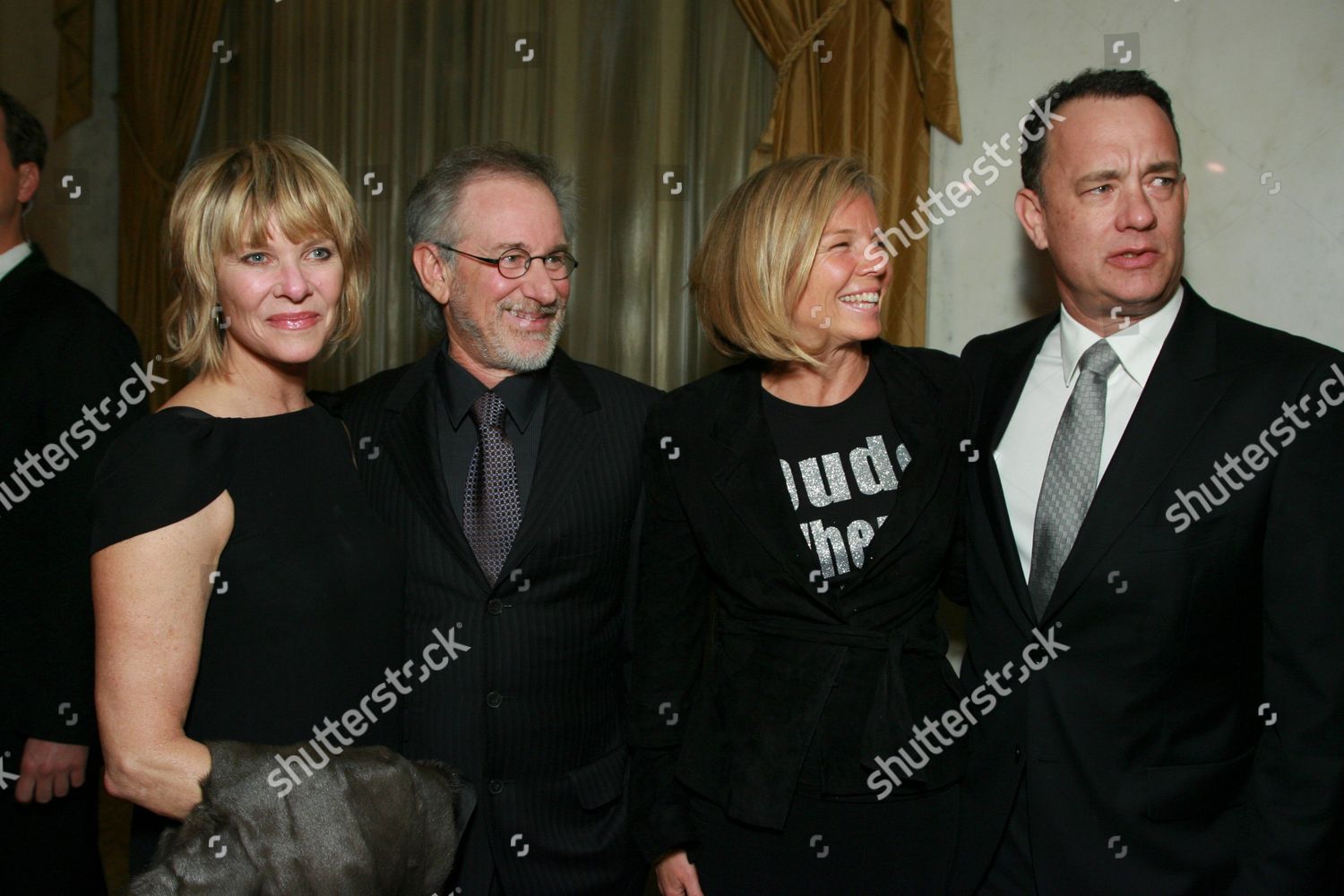 Kate Capshaw Steven Spielberg Kelly Chapman Editorial Stock Photo ...