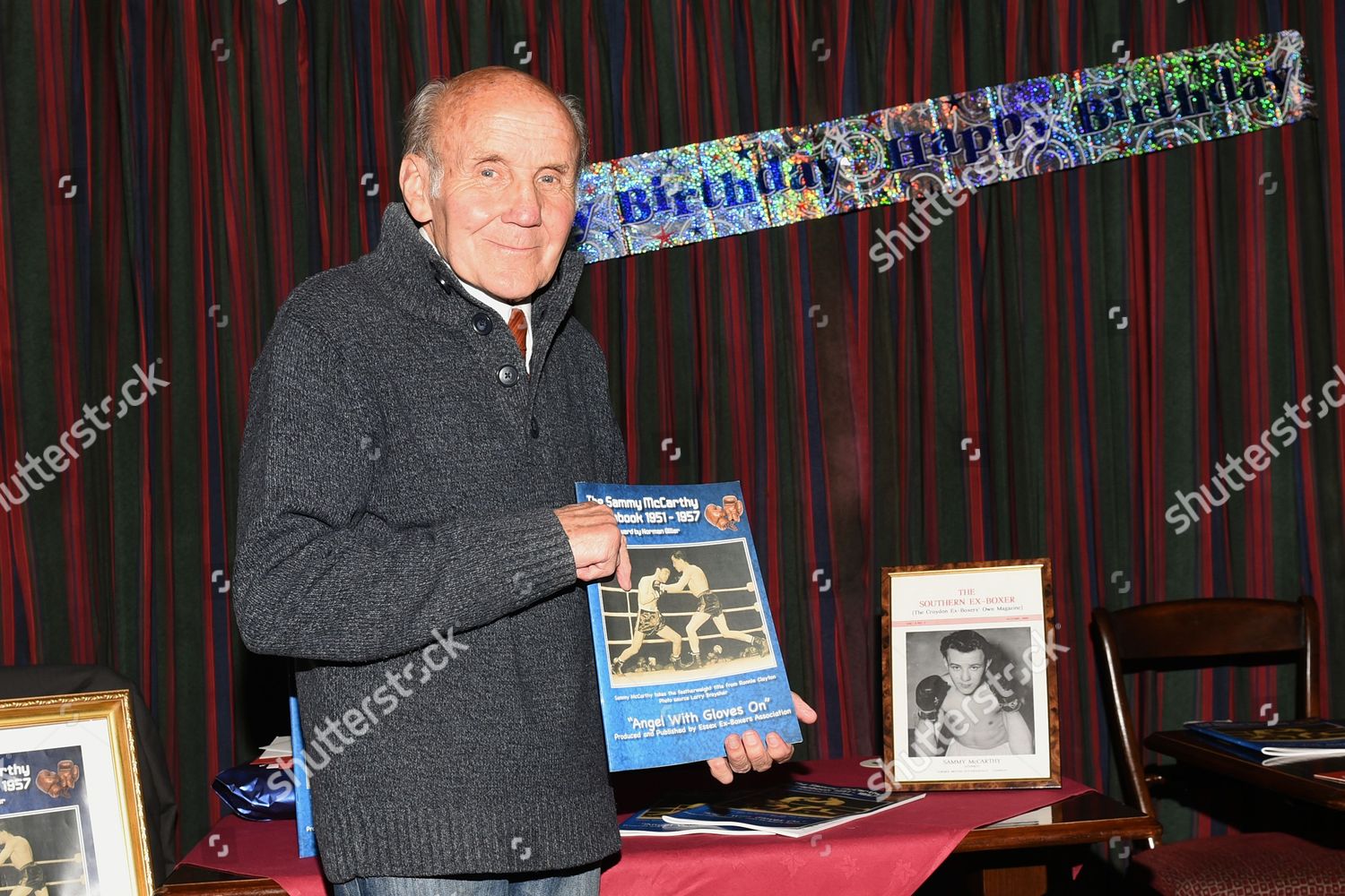 Exboxer Sammy Mccarthy His New Book Editorial Stock Photo - Stock Image ...