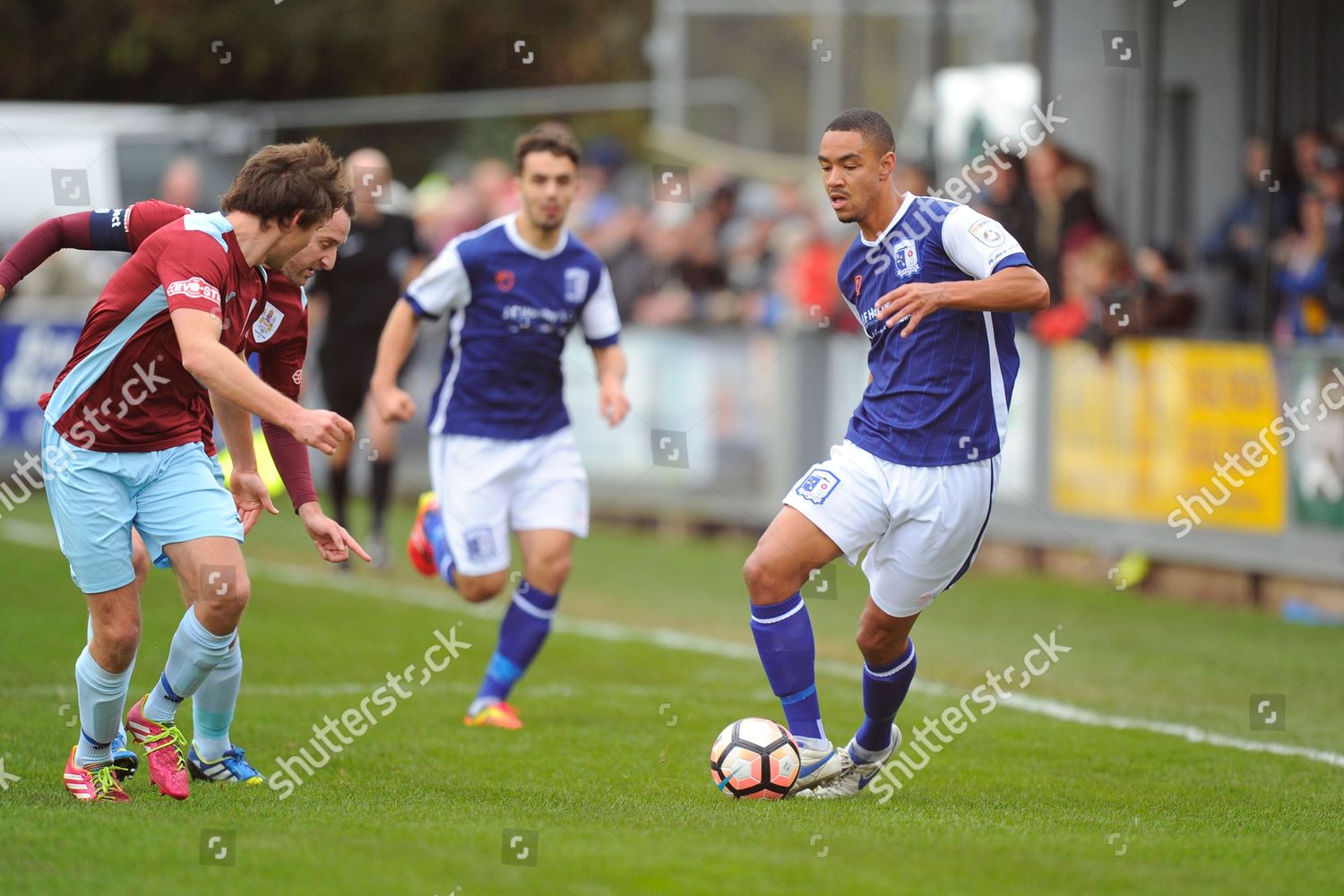 BYRON HARRISON 20 BARROW ON ATTACK Editorial Stock Photo - Stock Image ...