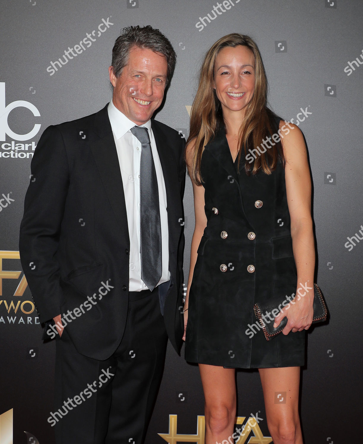 Hugh Grant Anna Elisabet Eberstein Editorial Stock Photo - Stock Image ...