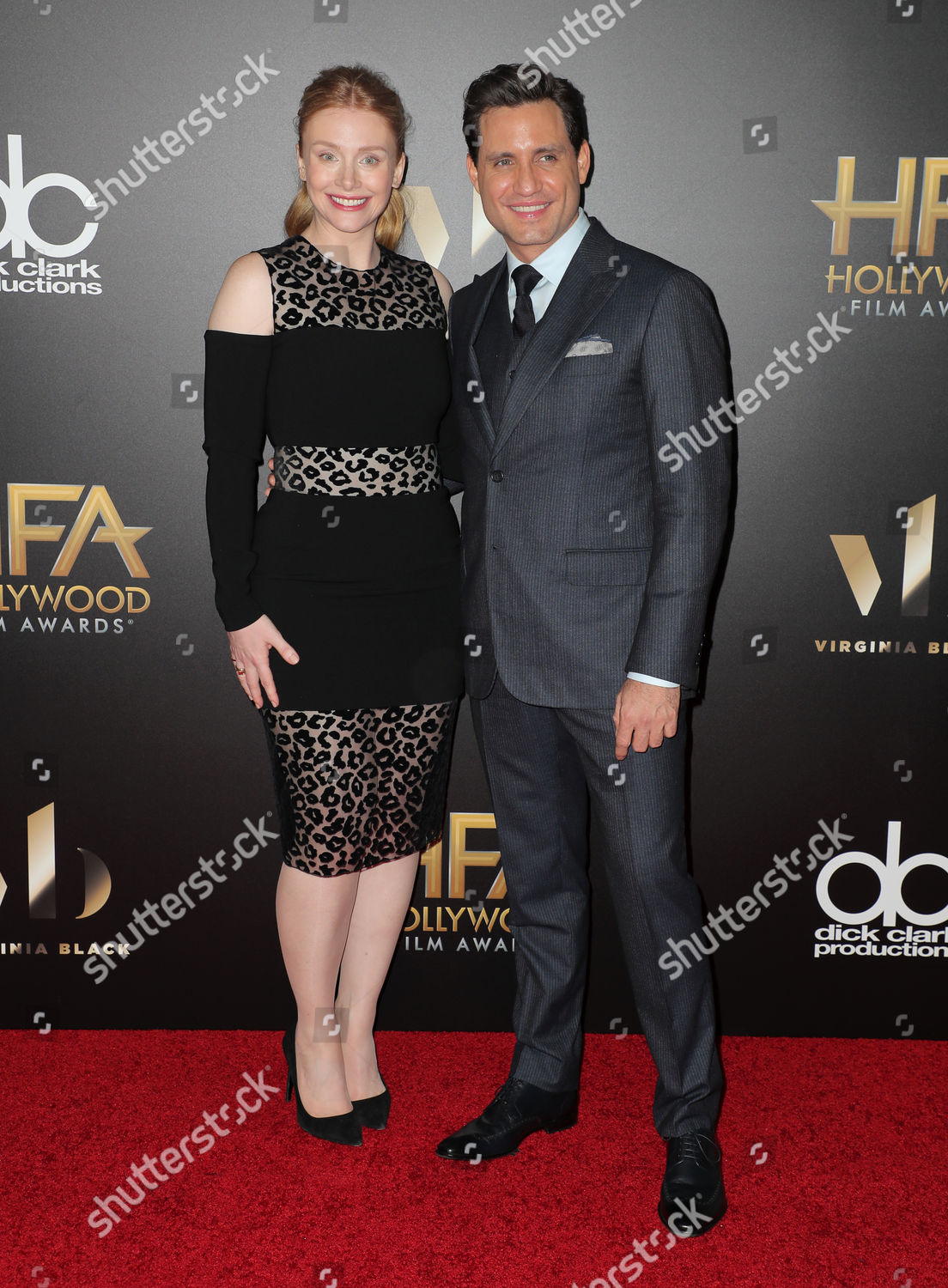Bryce Dallas Howard Edgar Ramirez Editorial Stock Photo - Stock Image ...