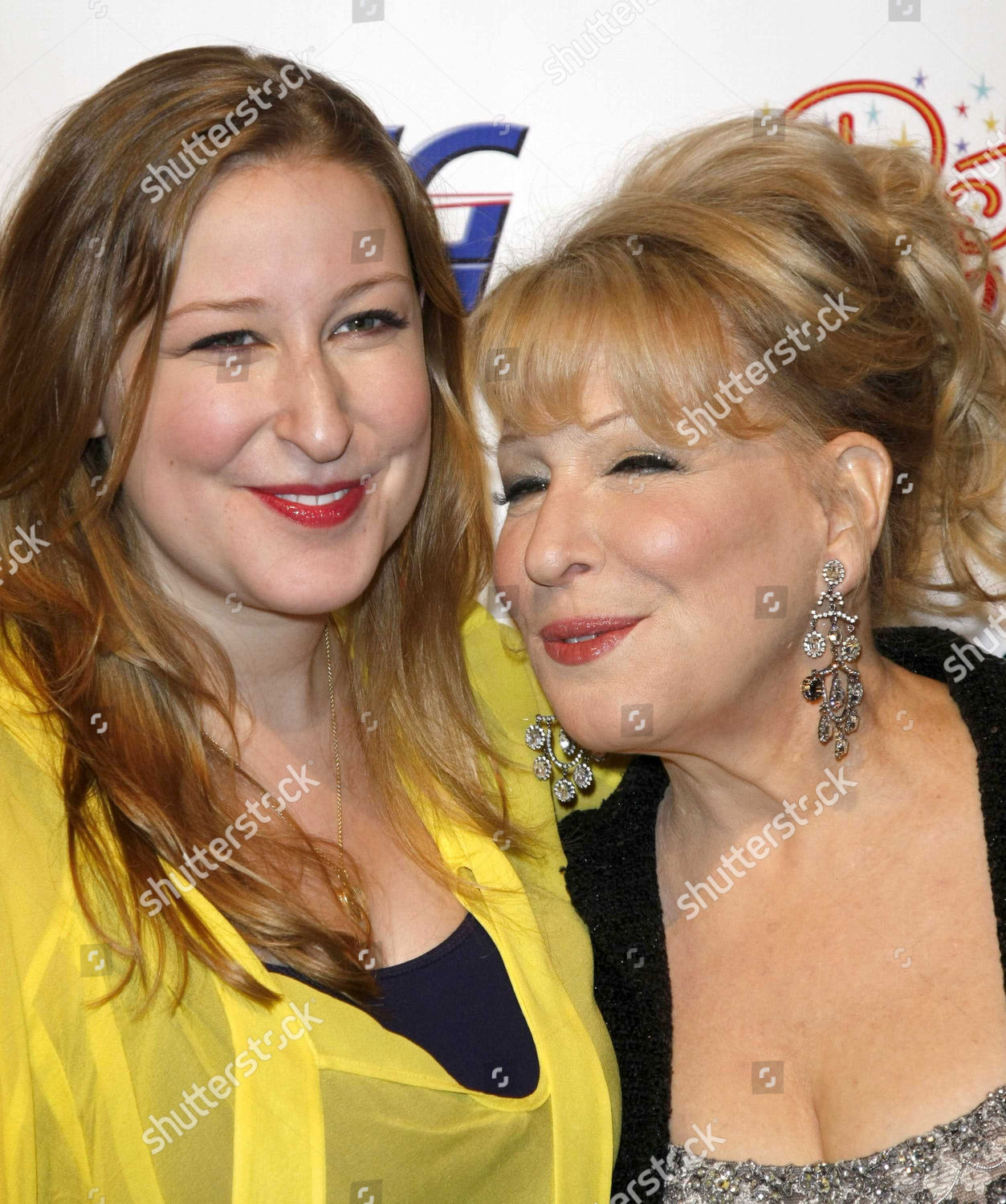 Bette Midler Daughter Sophie Von Haselberg Editorial Stock Photo ...