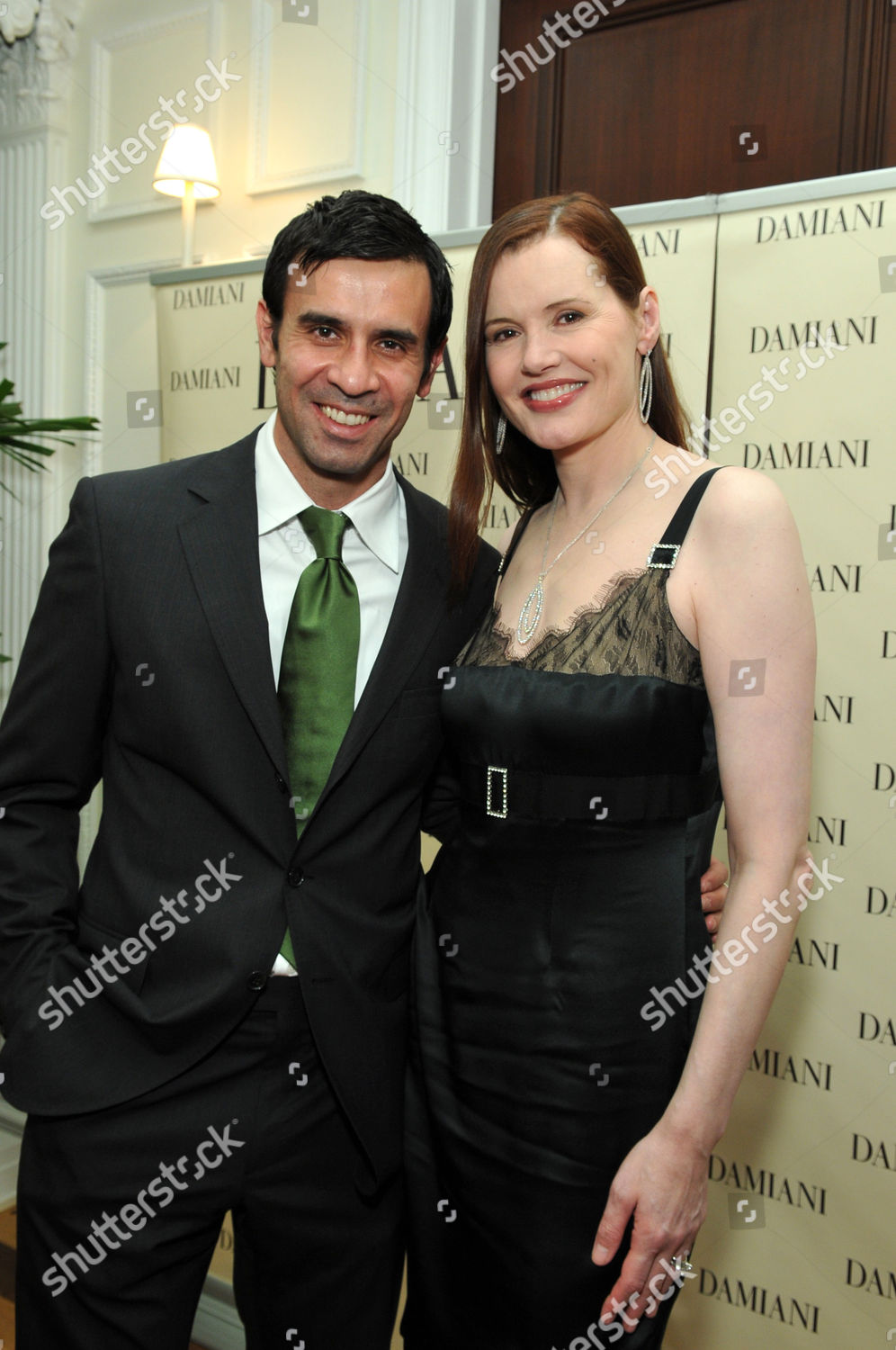 Dr Reza Jarrahy Geena Davis Editorial Stock Photo - Stock Image ...
