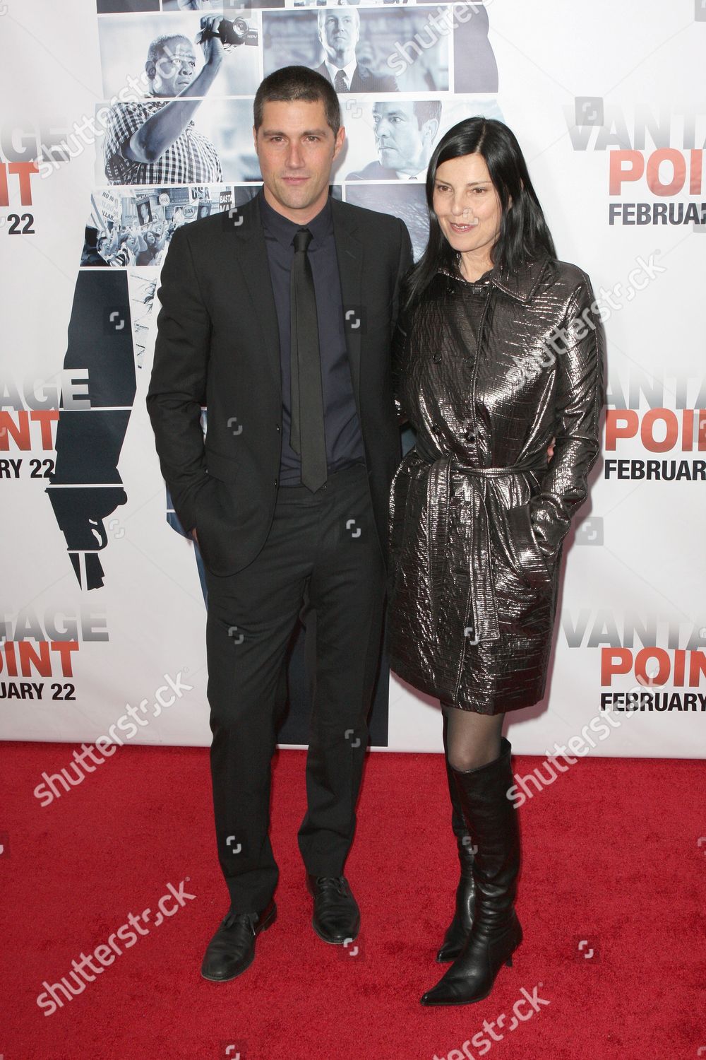 Matthew Fox Wife Margherita Ronchi Editorial Stock Photo - Stock Image ...