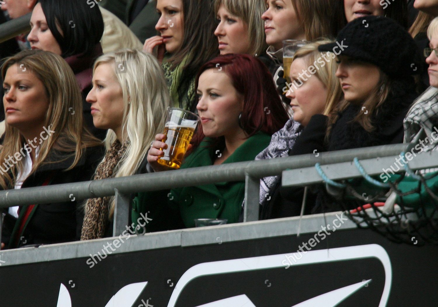 Charlotte Church Wives Wales Players Watches Editorial Stock Photo ...