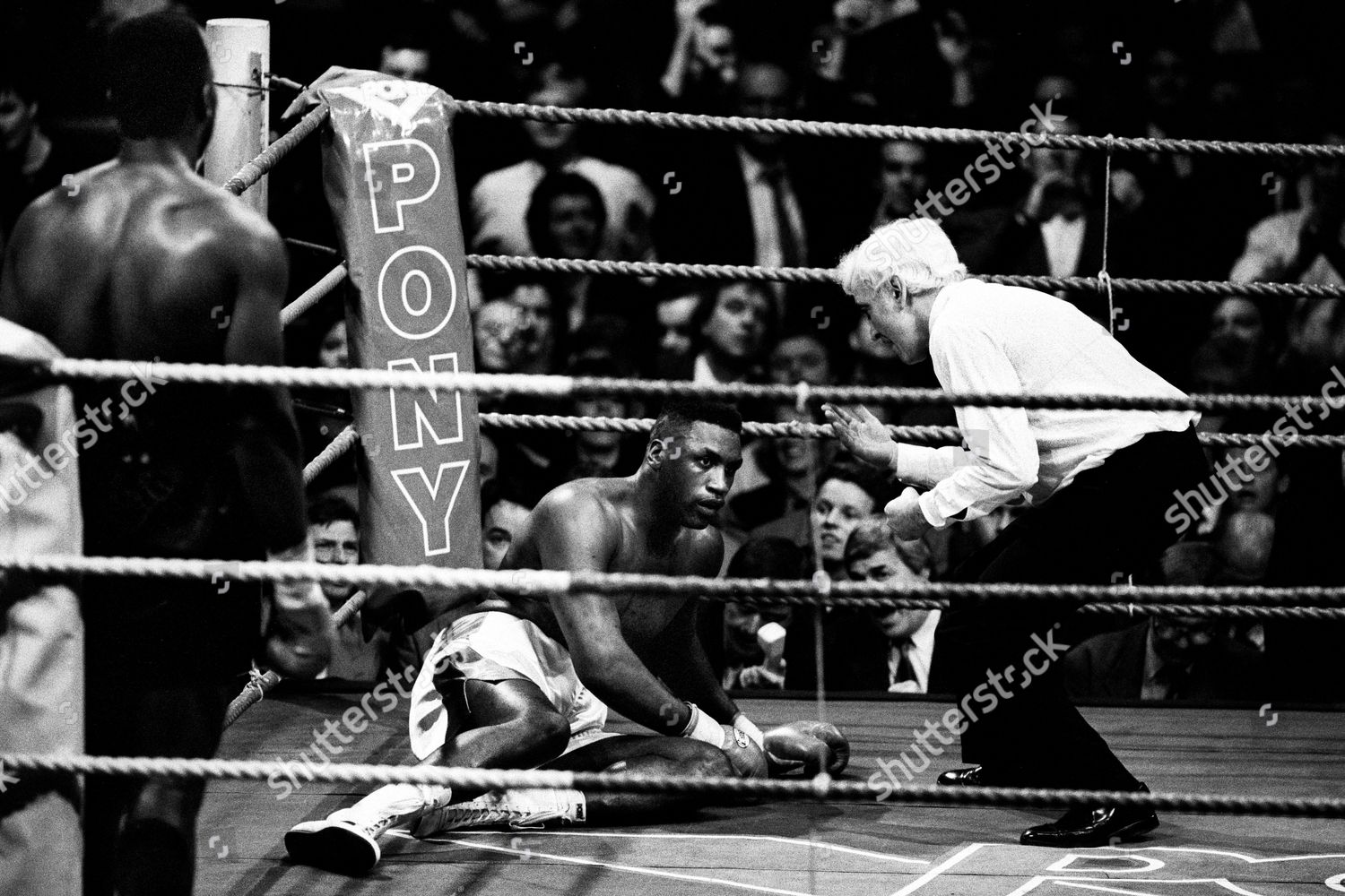 Lennox Lewis V Derek Williams Heavyweight Editorial Stock Photo - Stock ...