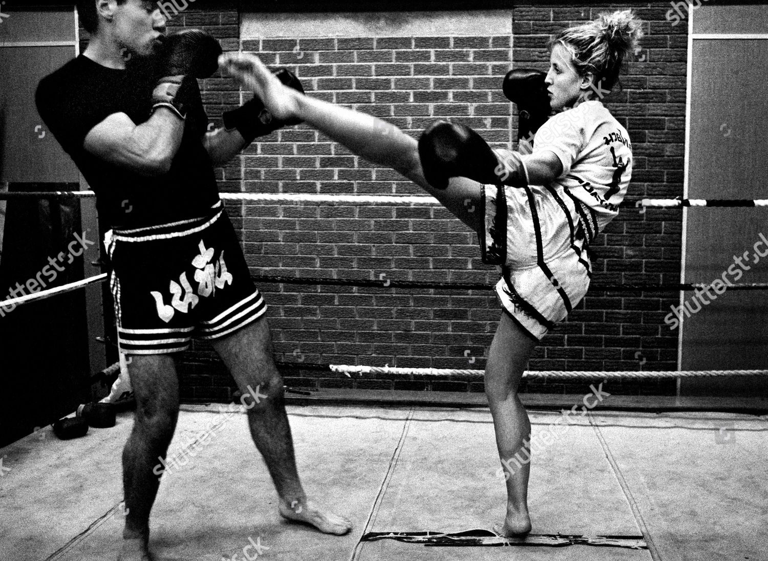 Thai Boxing Britains Lisa Howarth During Editorial Stock Photo - Stock ...