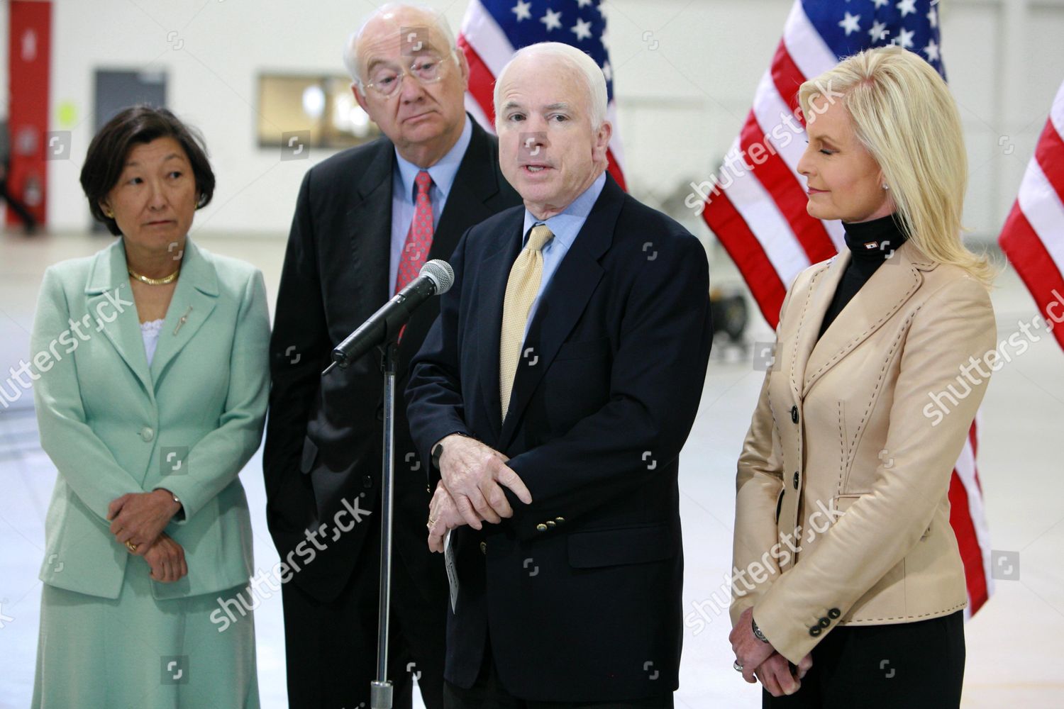 John Cindy Mccain Senator Phil Gramm Editorial Stock Photo - Stock ...