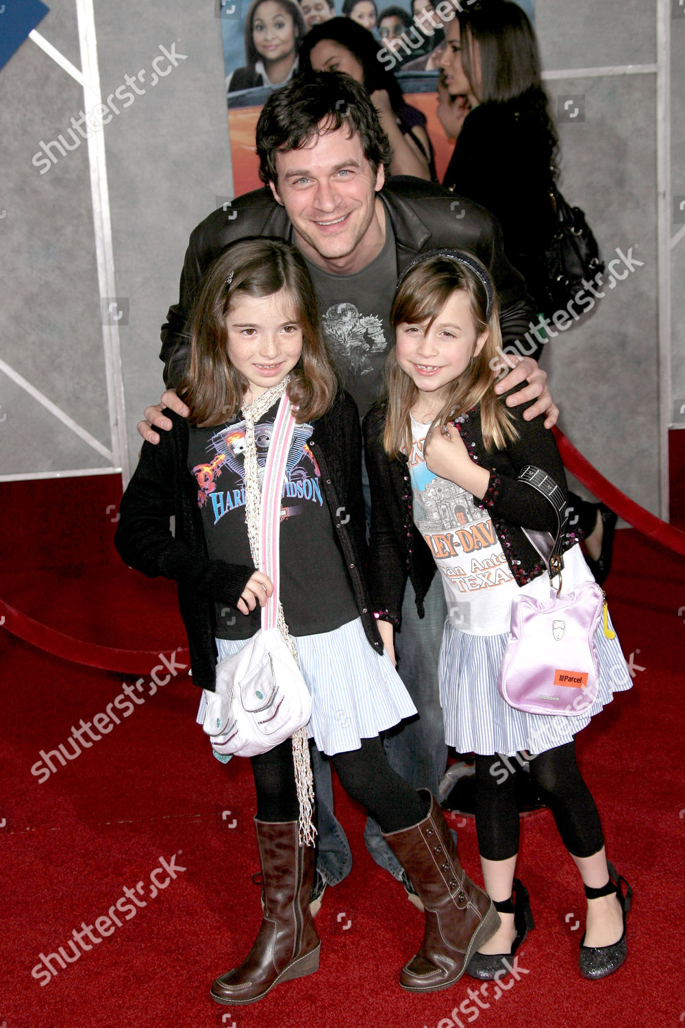 Tom Everett Scott Daughters Editorial Stock Photo - Stock Image ...