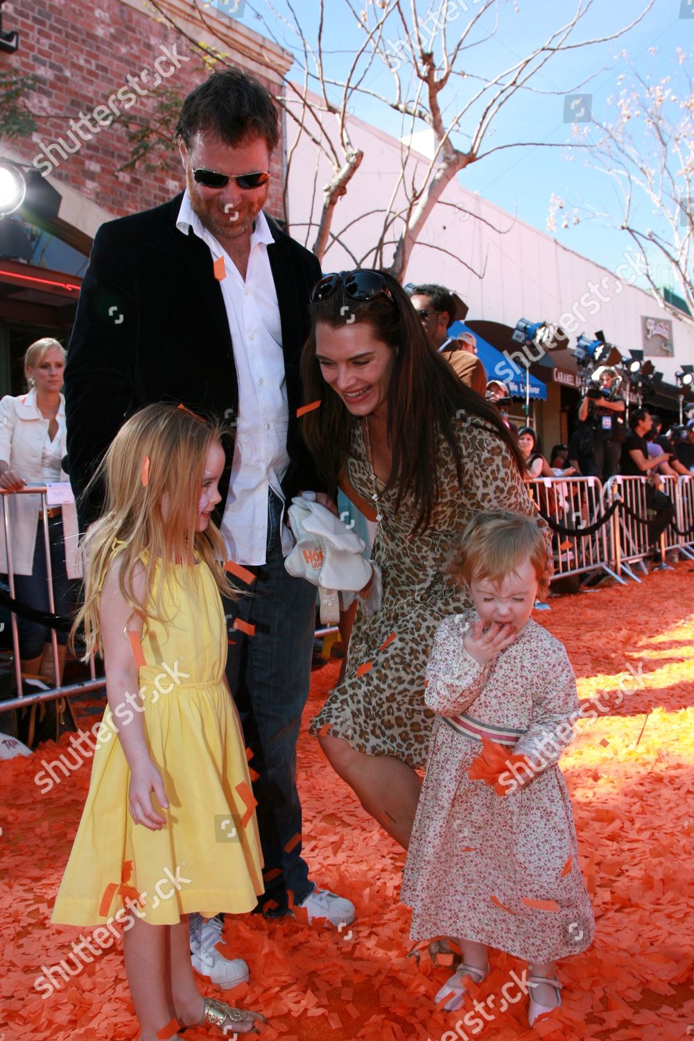 Chris Henchy Brooke Shields Family Editorial Stock Photo - Stock Image ...