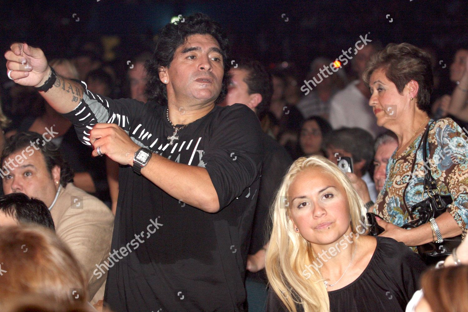 Diego Maradona Veronica Ojeda Editorial Stock Photo - Stock Image ...