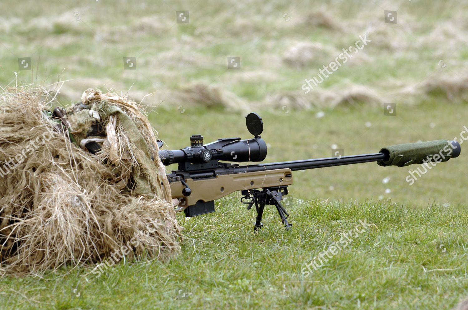 Longrange L115a3 Sniper Rifle Used By Editorial Stock Photo - Stock ...