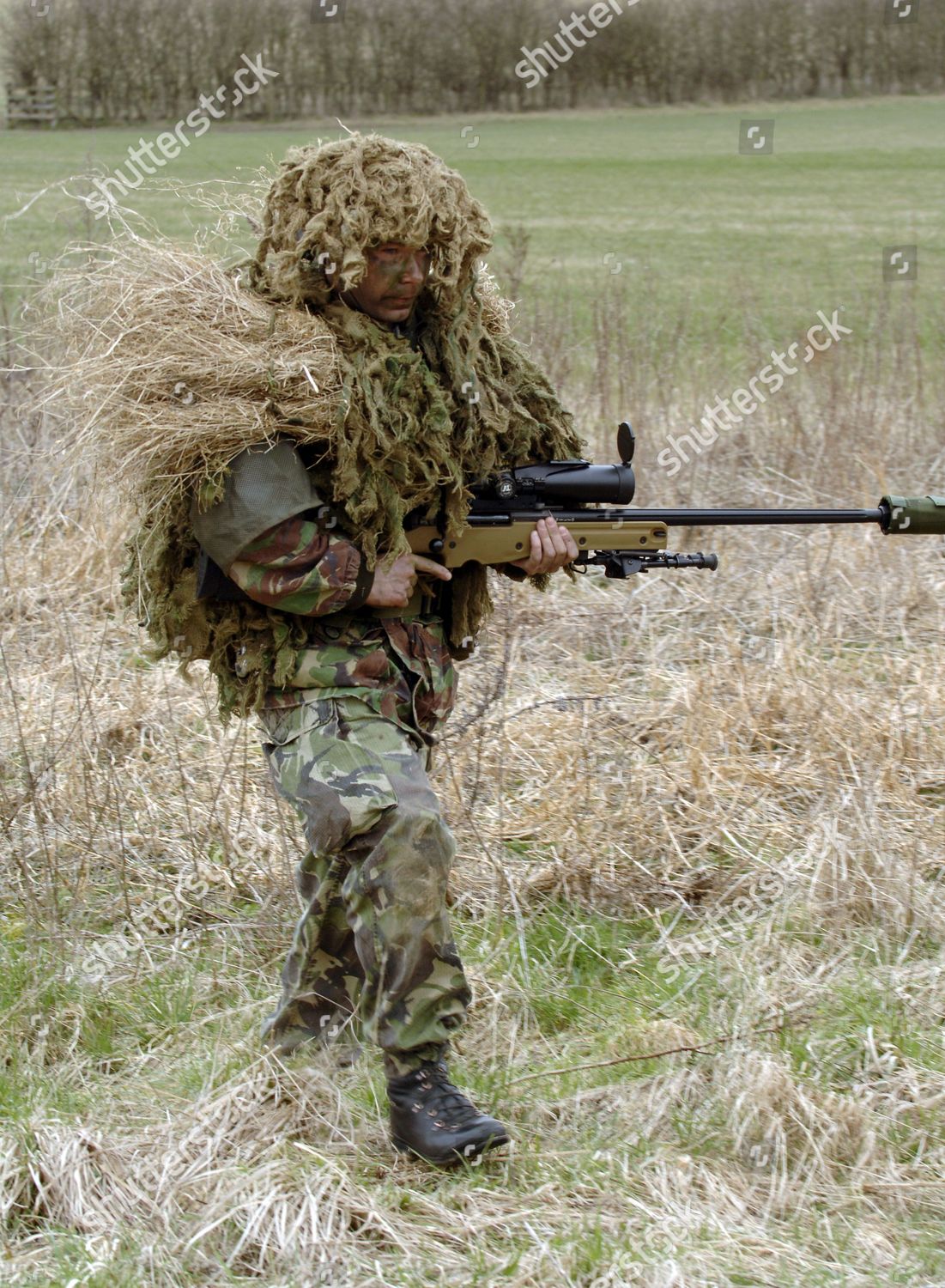 Longrange L115a3 Sniper Rifle Used By Editorial Stock Photo - Stock ...