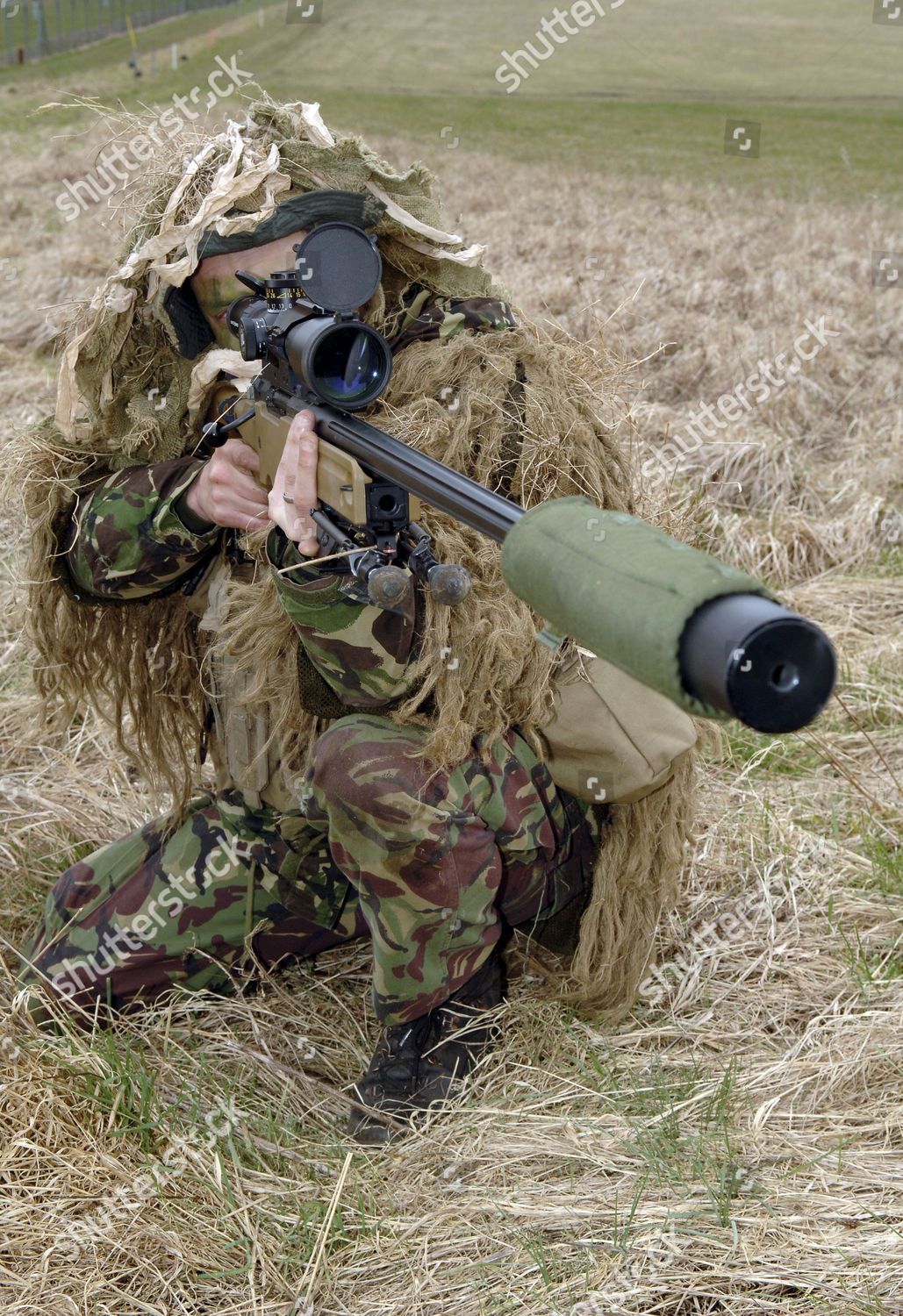 Longrange L115a3 Sniper Rifle Used By Editorial Stock Photo - Stock ...