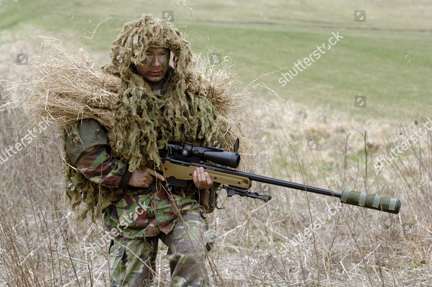 Longrange L115a3 Sniper Rifle Used By Editorial Stock Photo - Stock ...