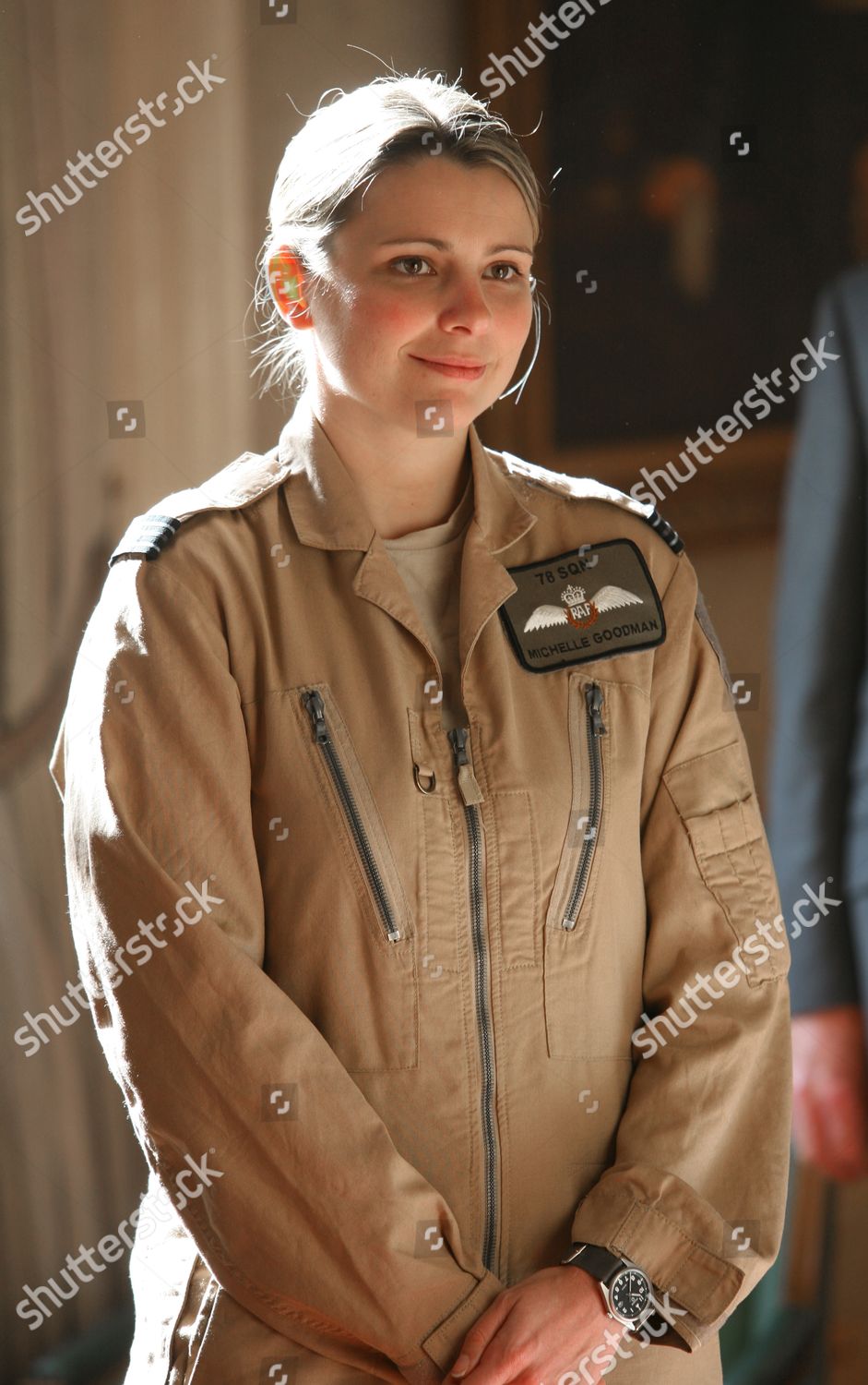 Raf Flight Lieutenant Michelle Goodman Editorial Stock Photo - Stock ...