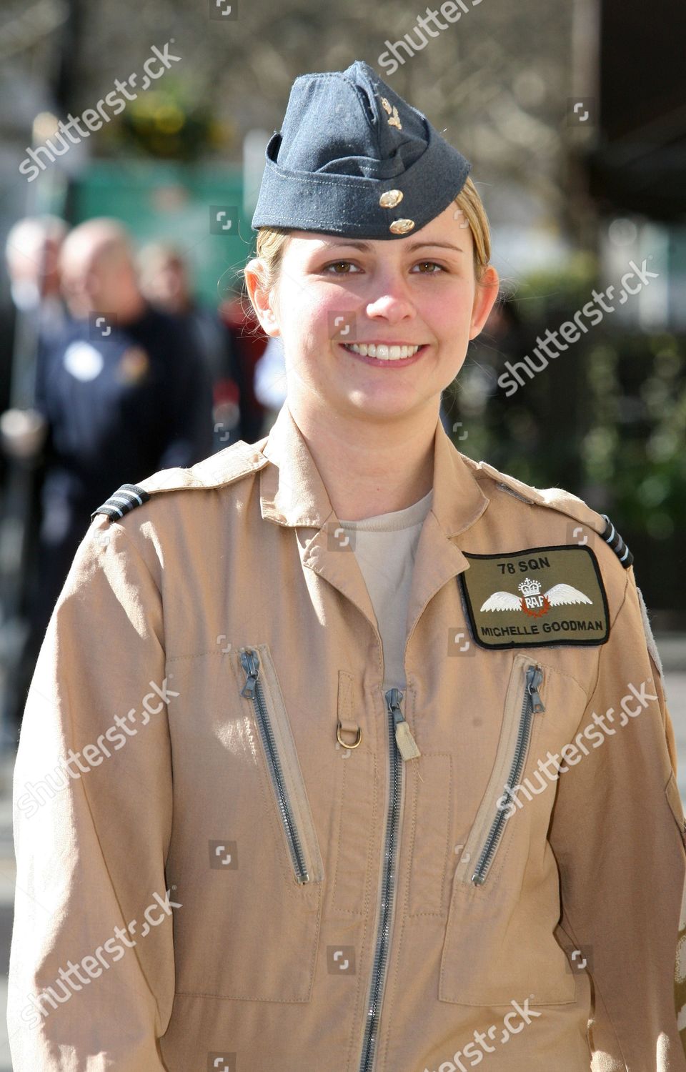 Raf Flight Lieutenant Michelle Goodman Editorial Stock Photo - Stock ...