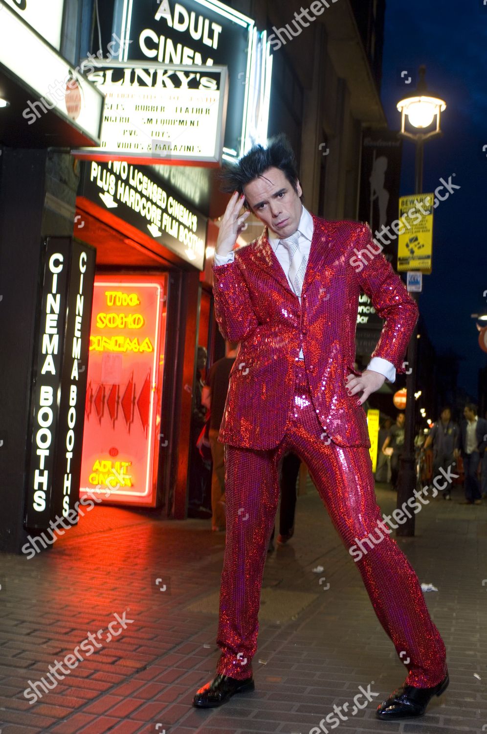 Sebastian Horsley Walkers Court Soho Editorial Stock Photo - Stock ...