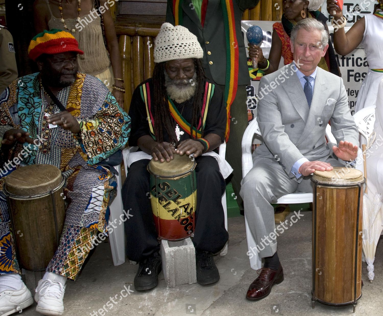 Prince Charles Playing Bongo Editorial Stock Photo - Stock Image ...