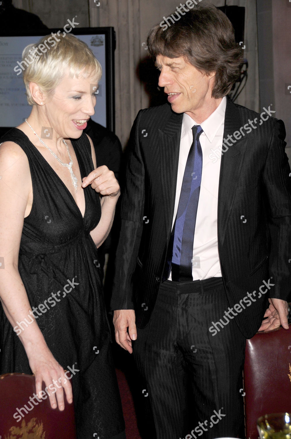 MICK JAGGER ANNIE LENNOX Editorial Stock Photo - Stock Image | Shutterstock