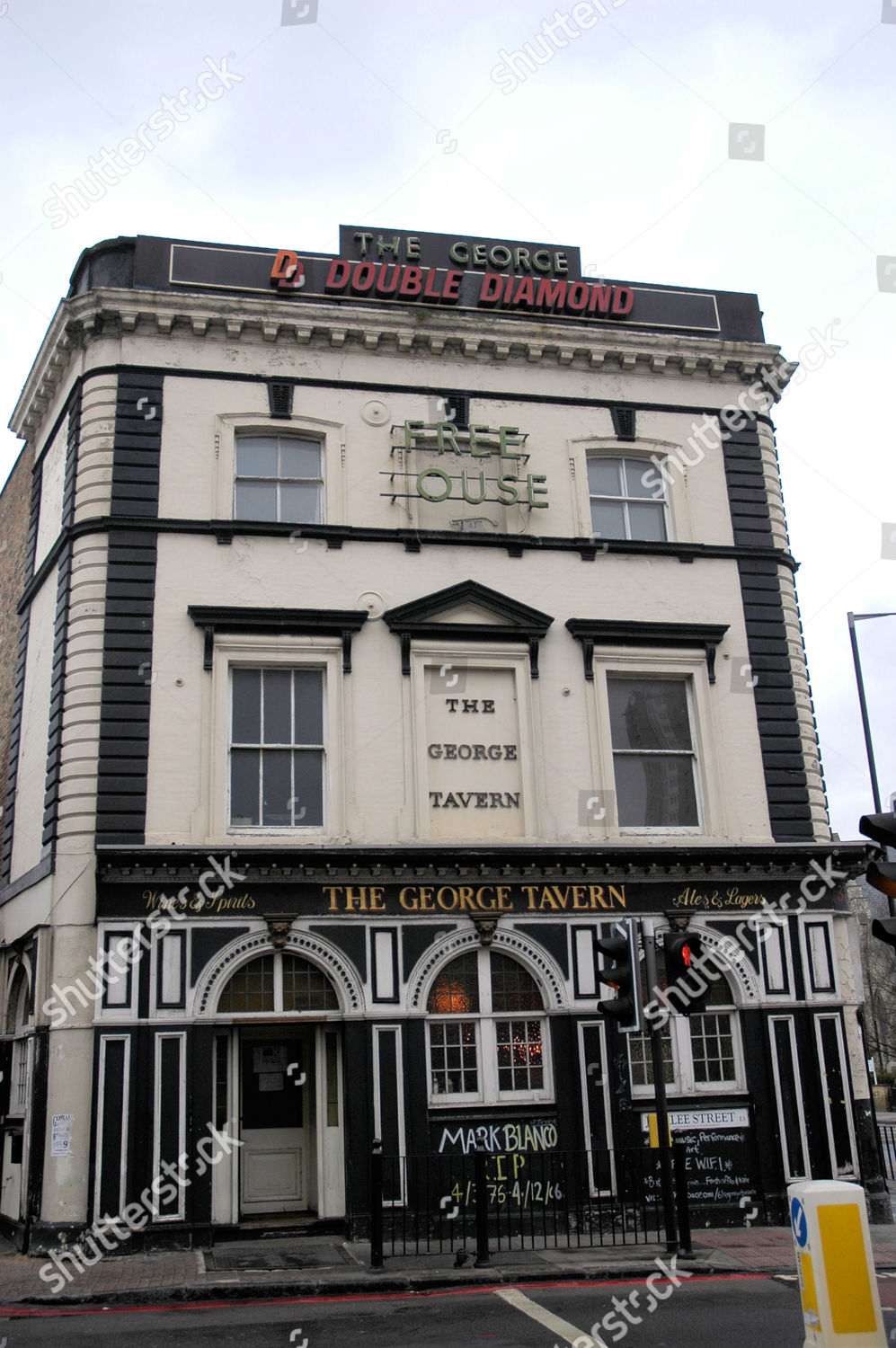 George Tavern Commercial Road Stepney London Editorial Stock Photo ...
