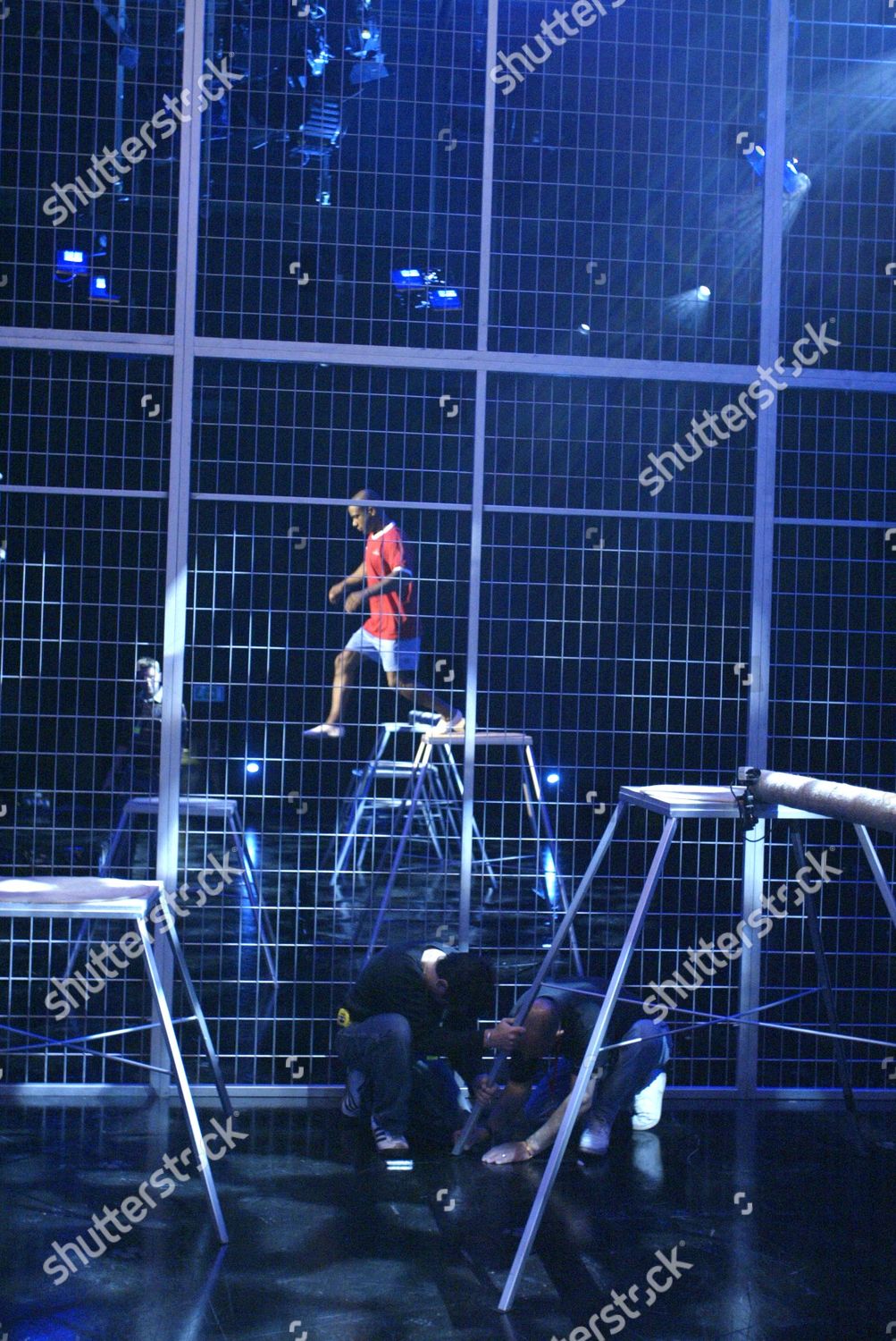 Man V Beast Tv Contestant Panther Editorial Stock Photo - Stock Image ...