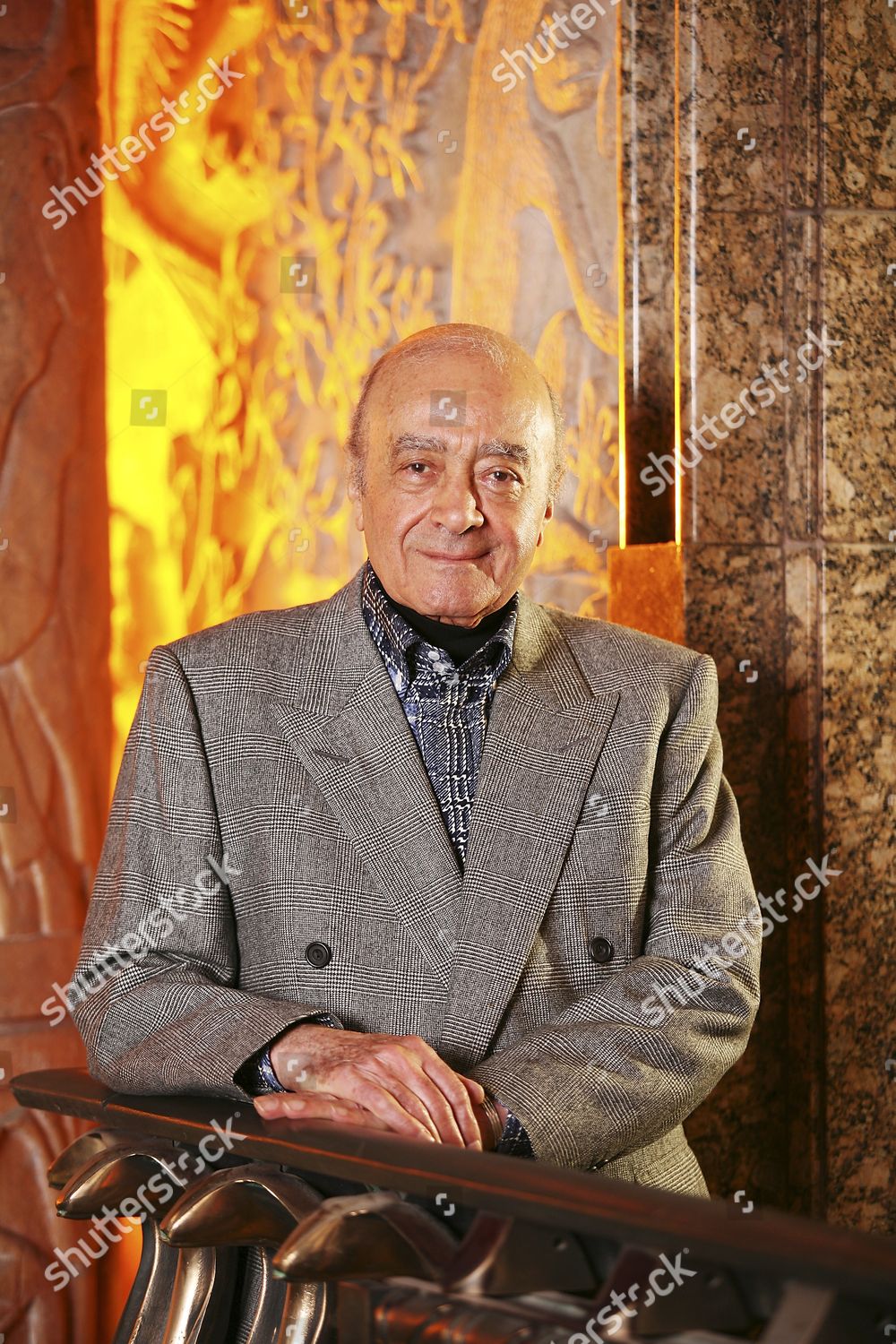 Mohamed Al Fayed Harrods Chairman Editorial Stock Photo - Stock Image ...