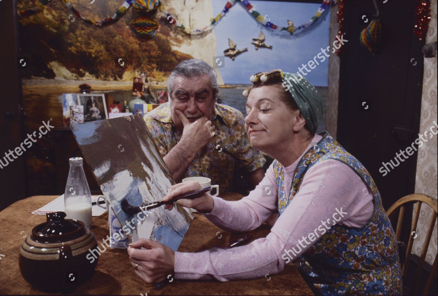 Bernard Youens Stan Ogden Jean Alexander Editorial Stock Photo - Stock ...